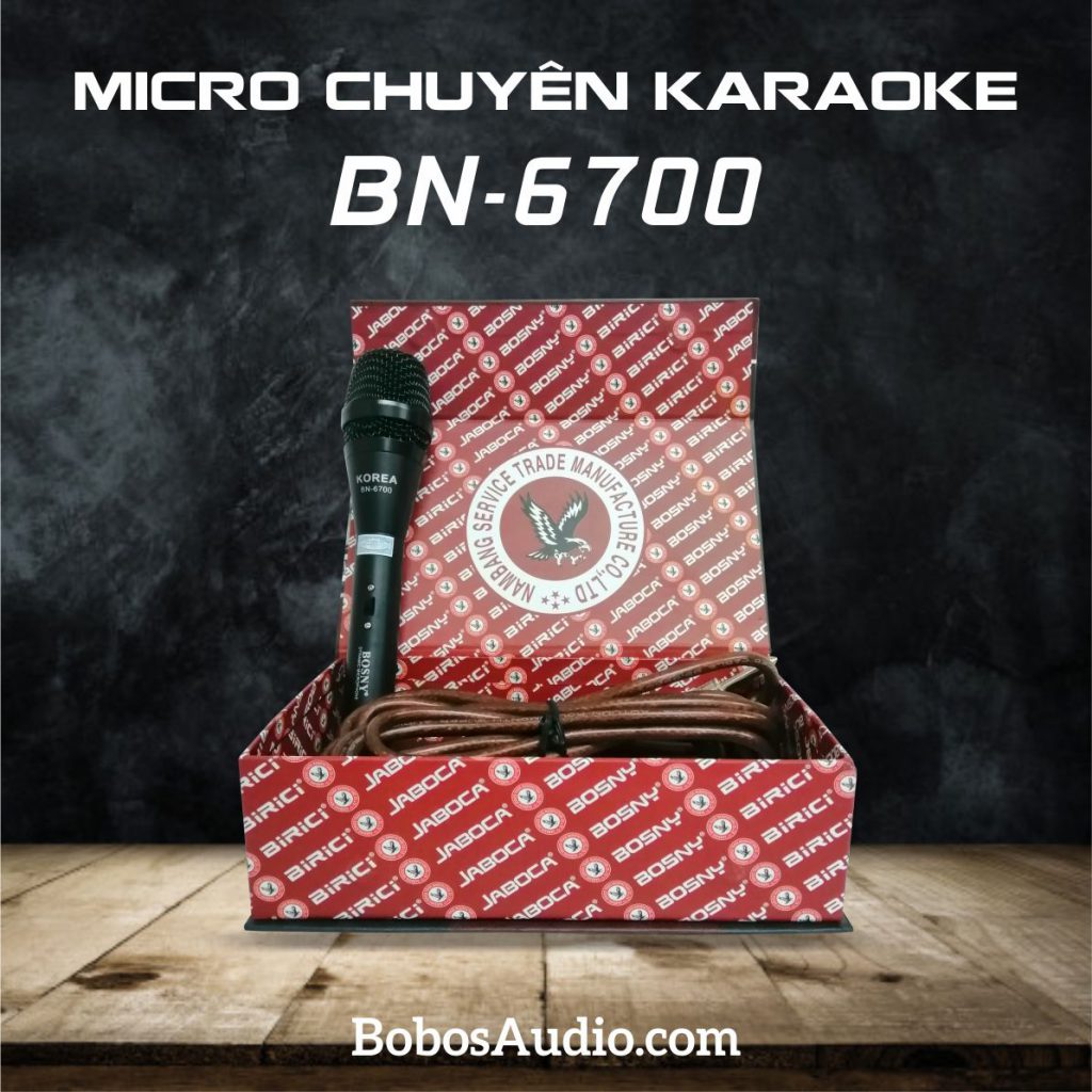(BN-6700) MICRO CÓ DÂY JABOCA BN-6700 – BobosAudio.com